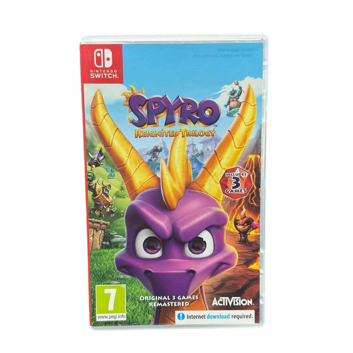 Pre-owned Spyro Reignited Trilogy (7) - Switch Games - Own4Less
